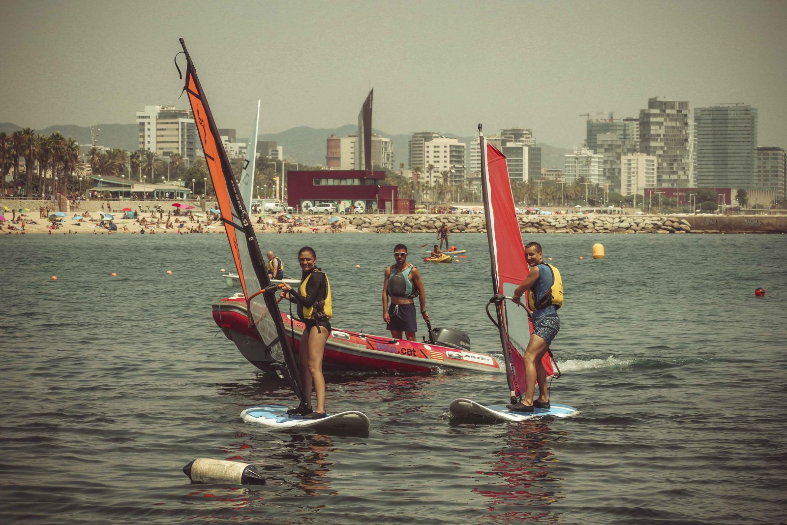 Our windsurf experience in Barcelona. How we enjoyed our beginning ...