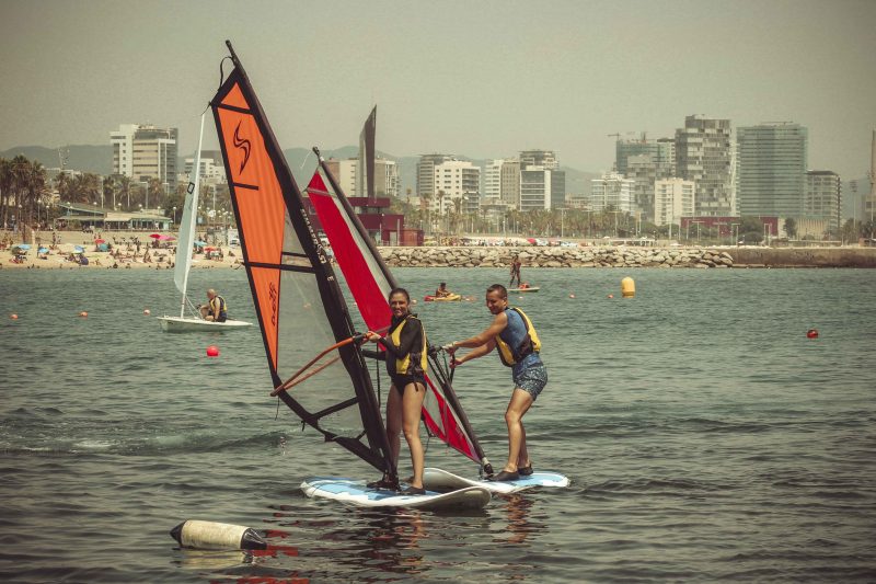 Our windsurf experience in Barcelona. How we enjoyed our beginning ...
