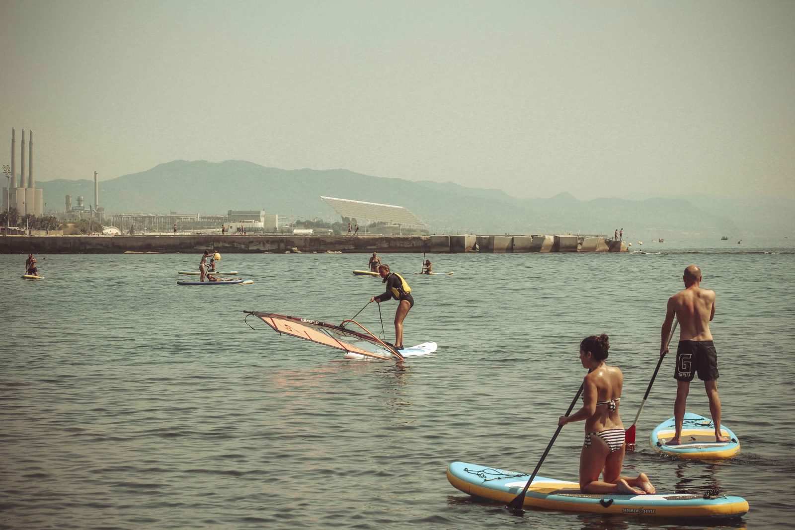 Our windsurf experience in Barcelona. How we enjoyed our beginning ...