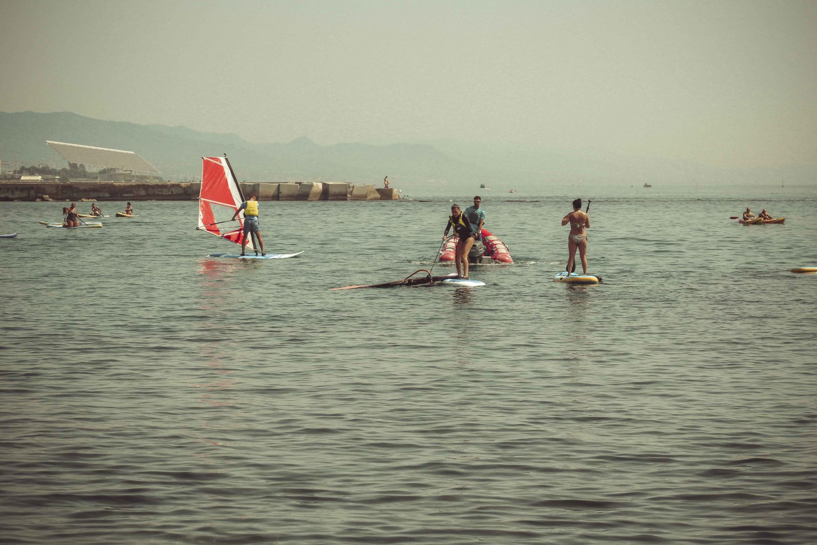 Our windsurf experience in Barcelona. How we enjoyed our beginning ...
