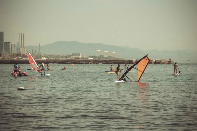 Our windsurf experience in Barcelona. How we enjoyed our beginning ...